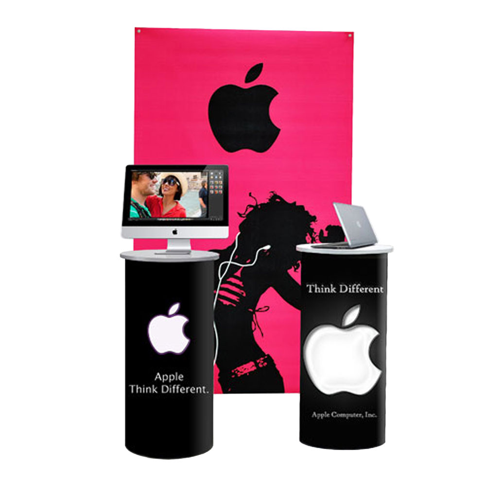 Top selling Round Fancy Portable Counter with artwork printing at ...