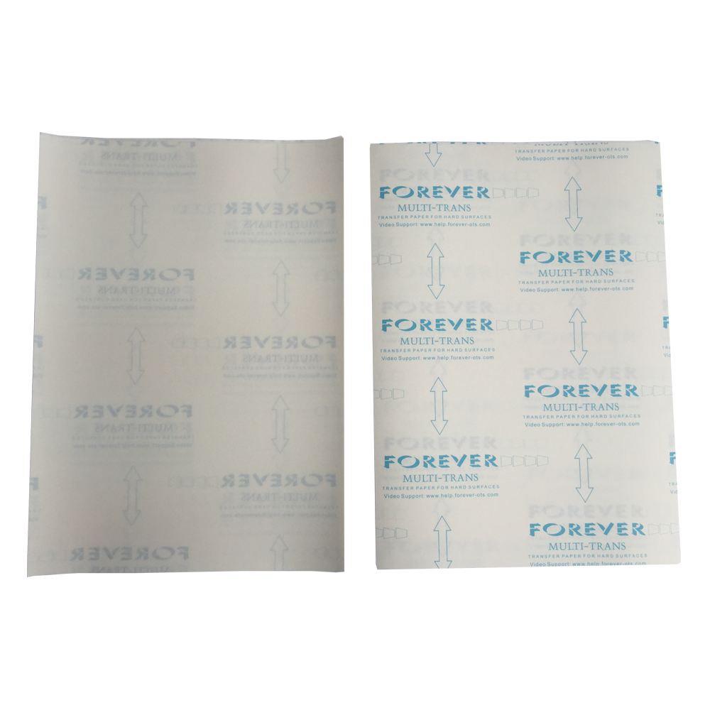FOREVER Mutil-Trans A4 LASER TRANSFER PAPER HARD SURFACE TRANSFER PAPER ...