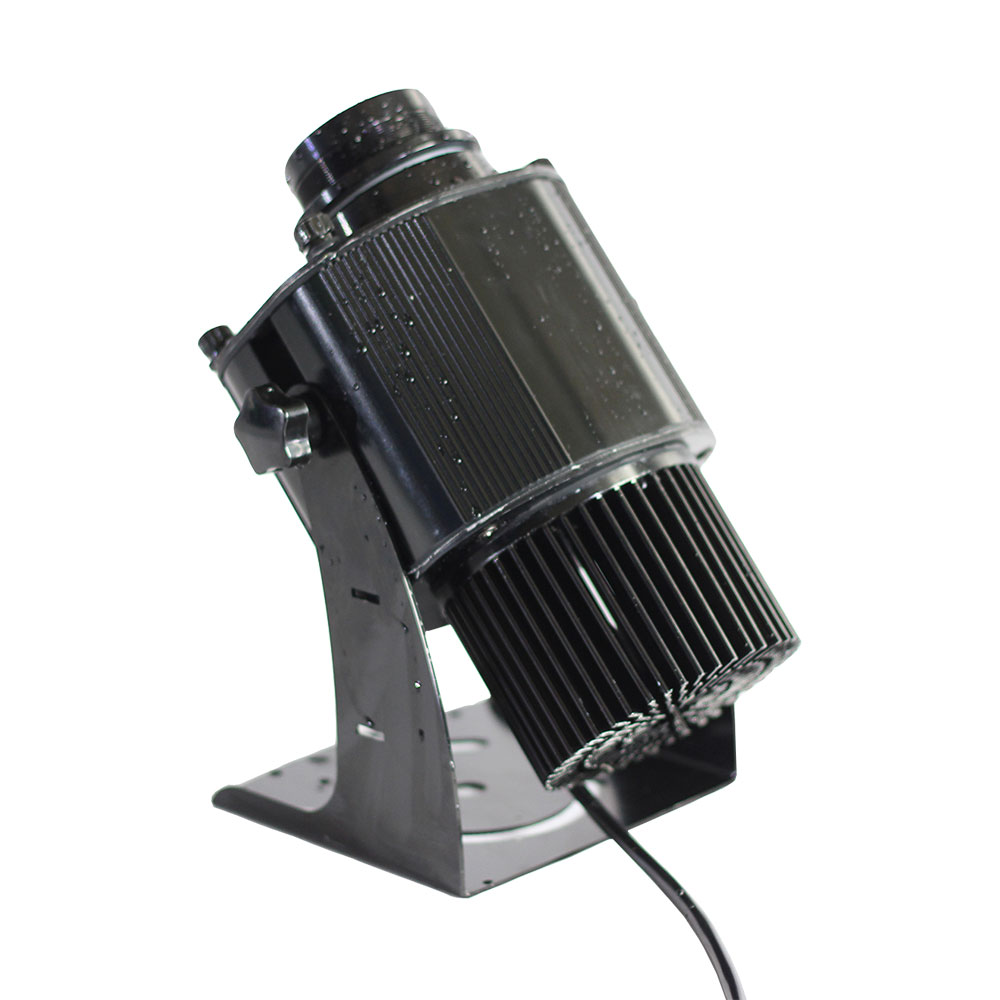 40W Outdoor Black Desktop or Mountable LED Gobo Projector Advertising ...