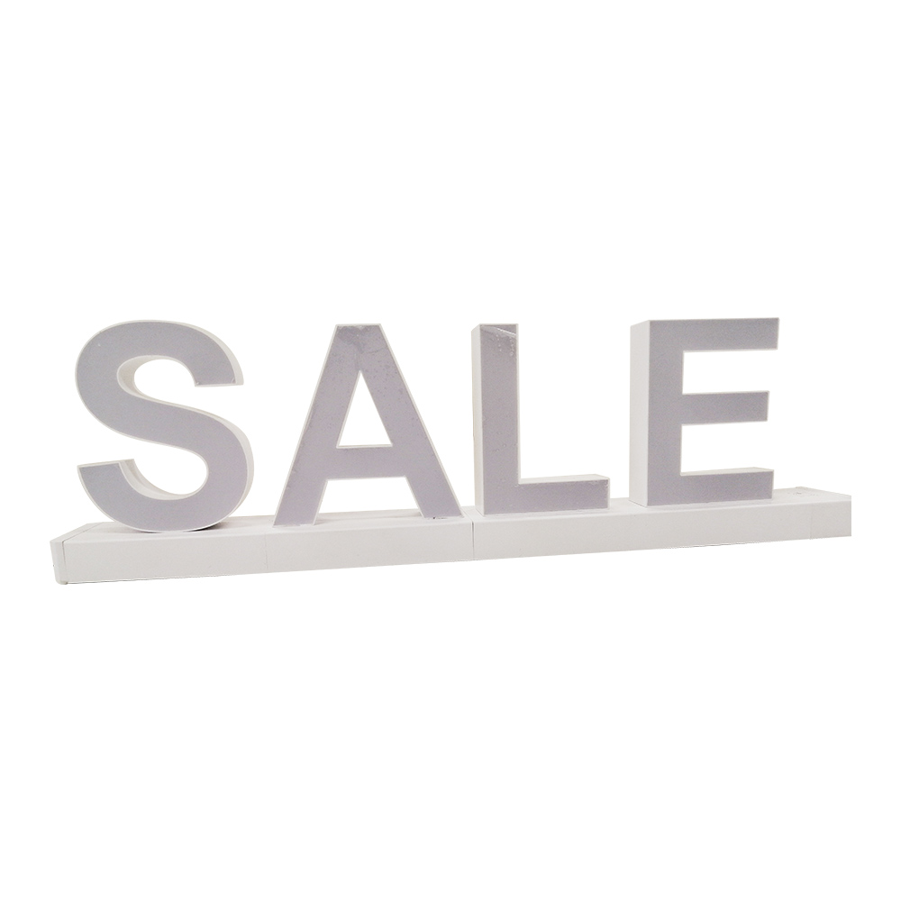 "SALE" White Assembled Channel letter Track Installation (Magnetic ...