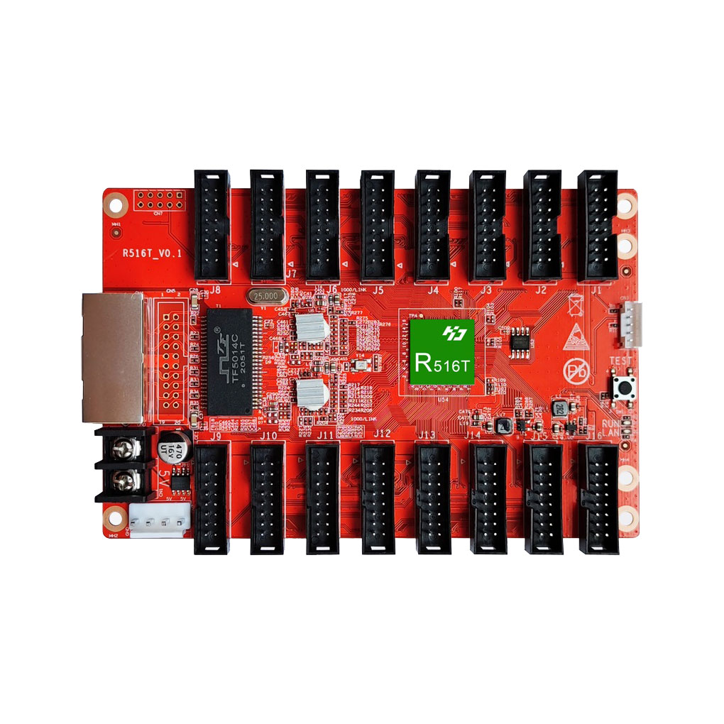 HUB75E Port LED display Receiving Card HD-R516T
